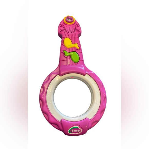 Playskool | Toys | Vintage Barney Magic Banjo Musical Instrument | Poshmark